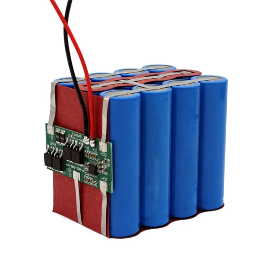 Аккумулятор с платой BMS 40A 14,4В 8400 мАч (Li-Ion, 4S2P, Molicel ...